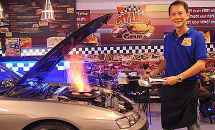 Top up: Metro Manila restaurants for car lovers